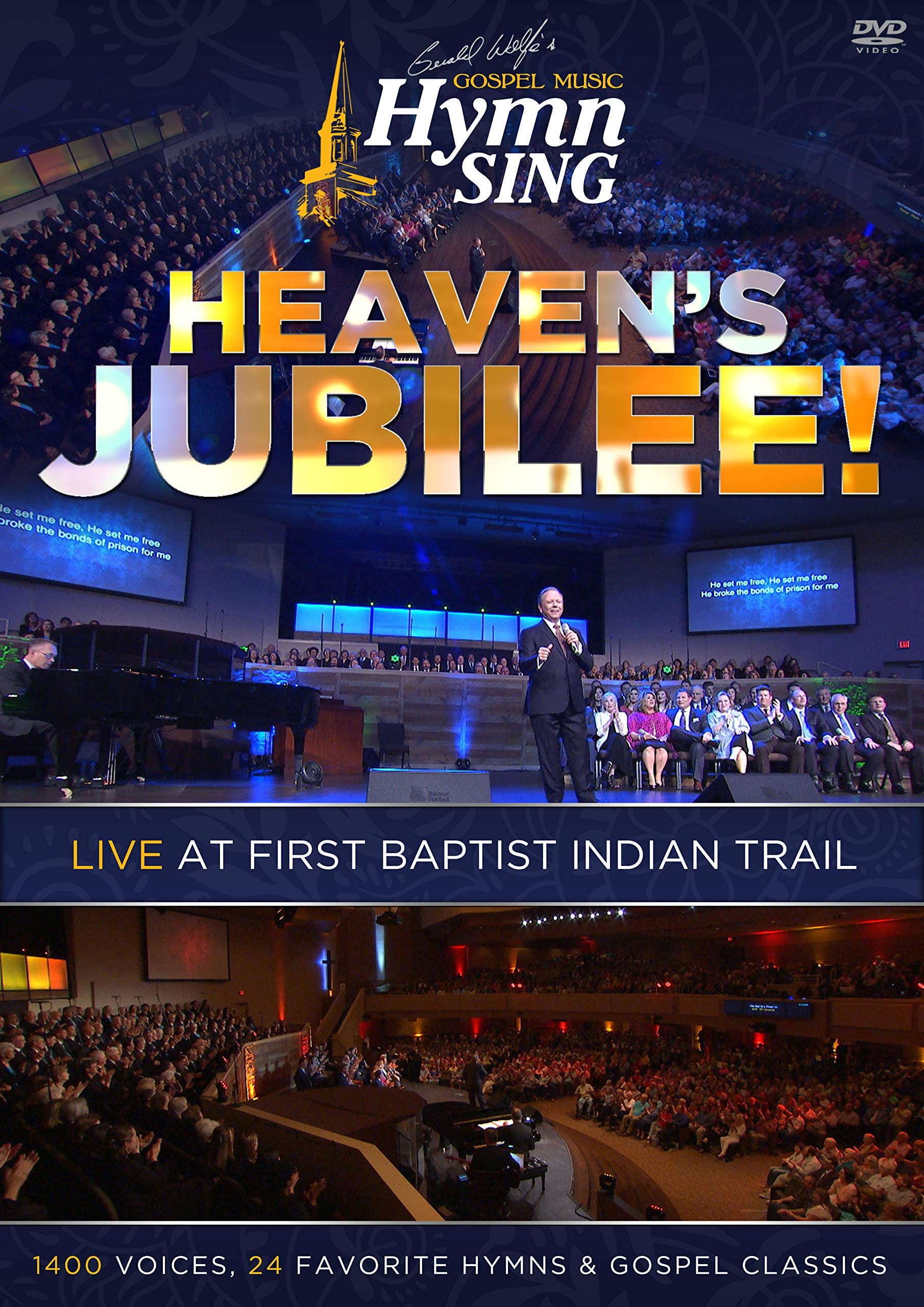 Gospel Music Hymn Sing Heaven’s Jubilee NEW DVD First Baptist Indian ...