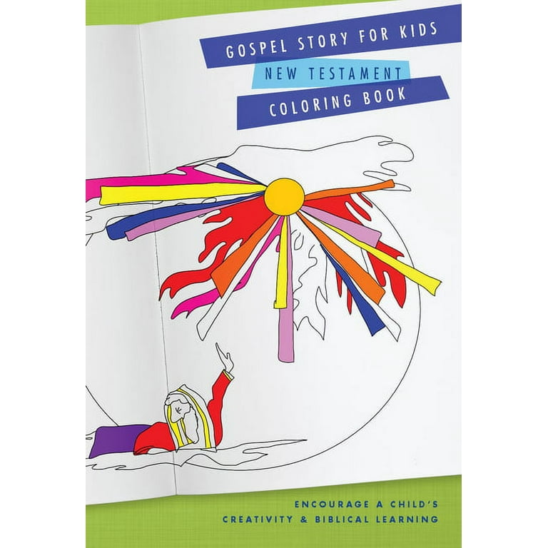 new testament bible story coloring pages