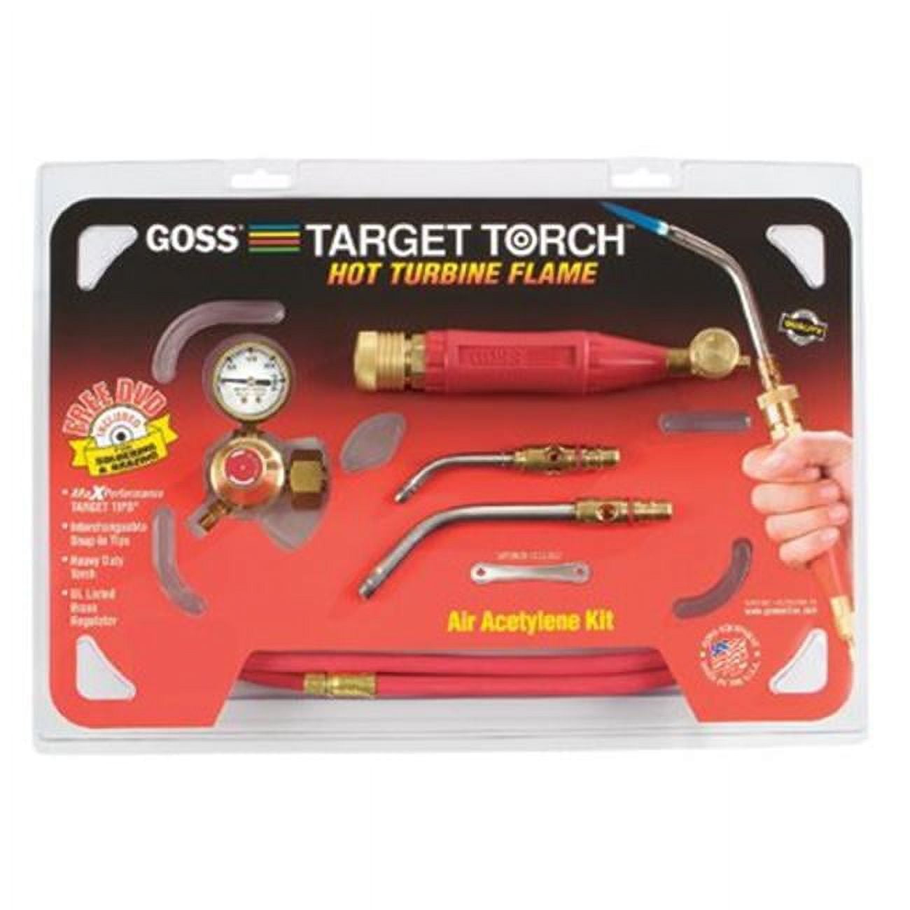 Goss 328-KX-3B Acet-O-Lite Snap-In Style Acetylene Kit W-Ga3 ...