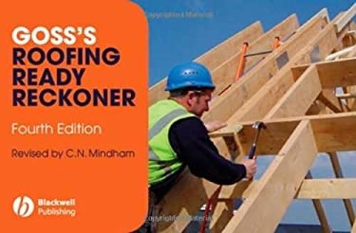 Pre-Owned Goss's Roofing Ready Reckoner : Metric Cutting and Sizing ...