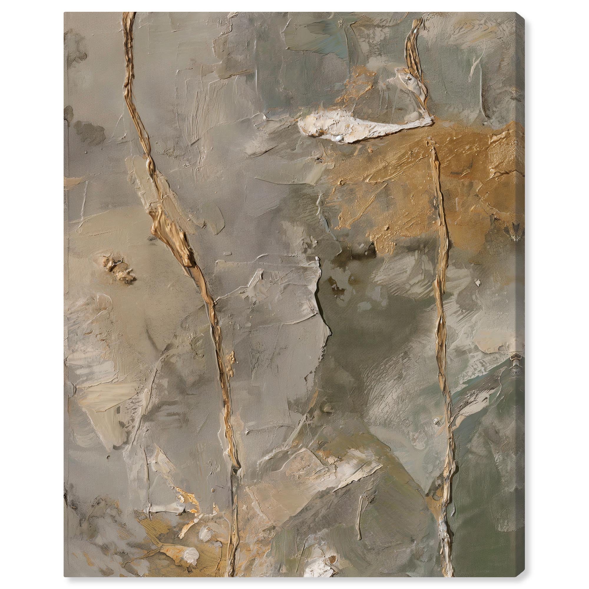Gossamer Pathways II Canvas Textured Abstract by Art Remedy, Gallery ...