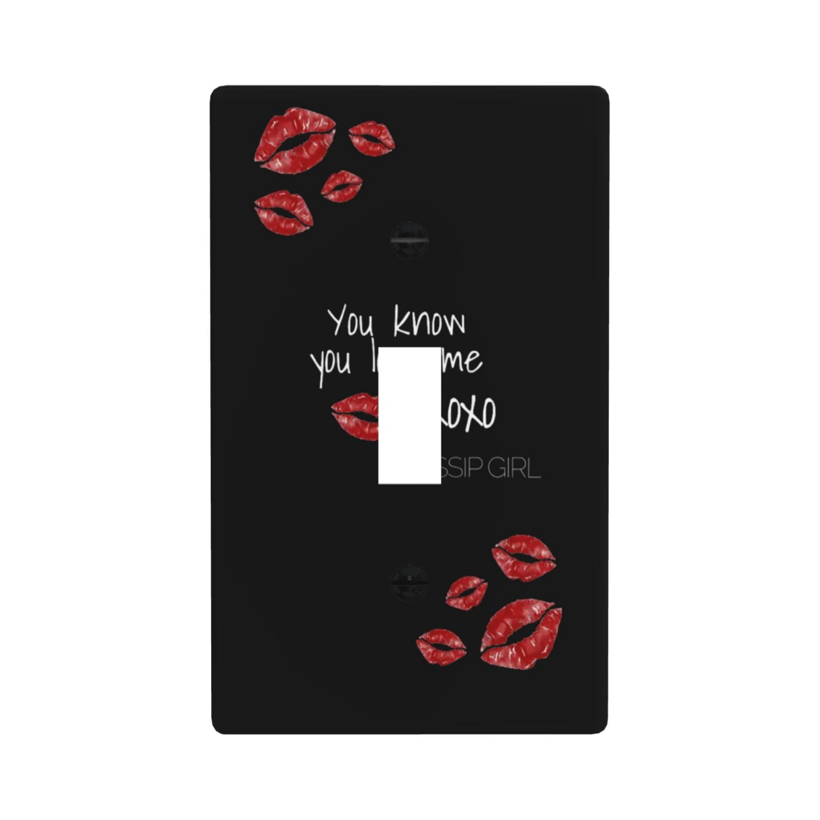 Gossip Girl Anime Light Switch Cover Plates, Single Lever Wall Plate, 1 ...