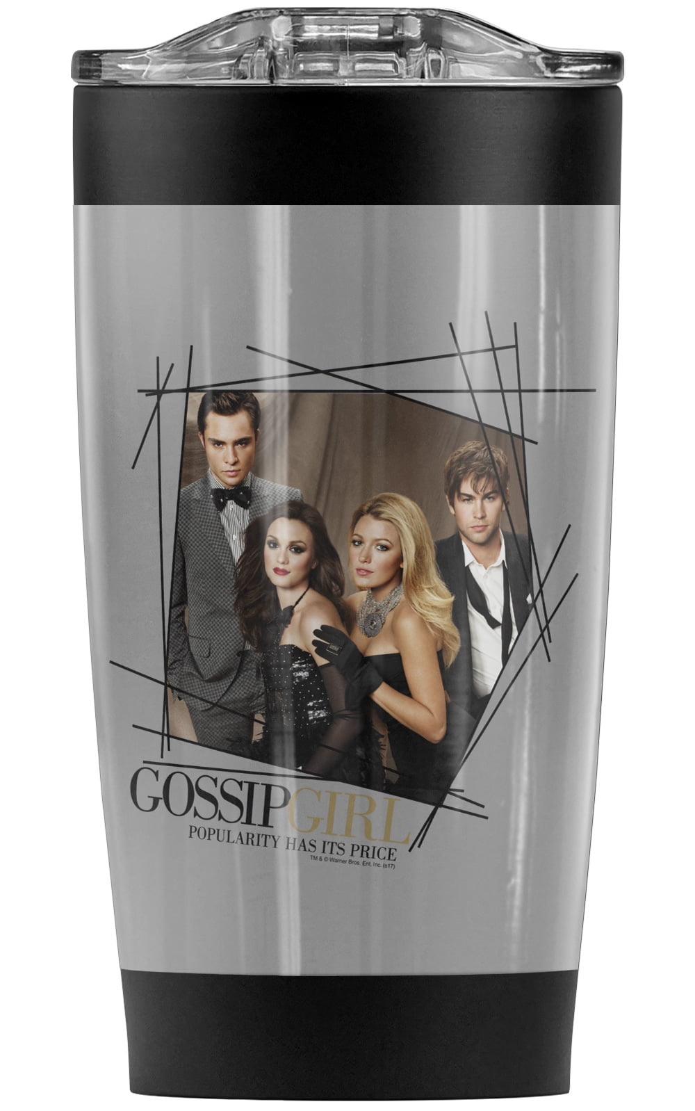 Gossip Girl Line Border Stainless Steel Tumbler 20 oz Coffee Travel Mug ...