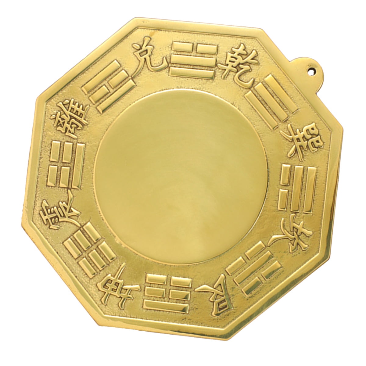 Gossip Mirror Zen Bagua Hanging Concave Pure Copper Chinese Style Brass ...