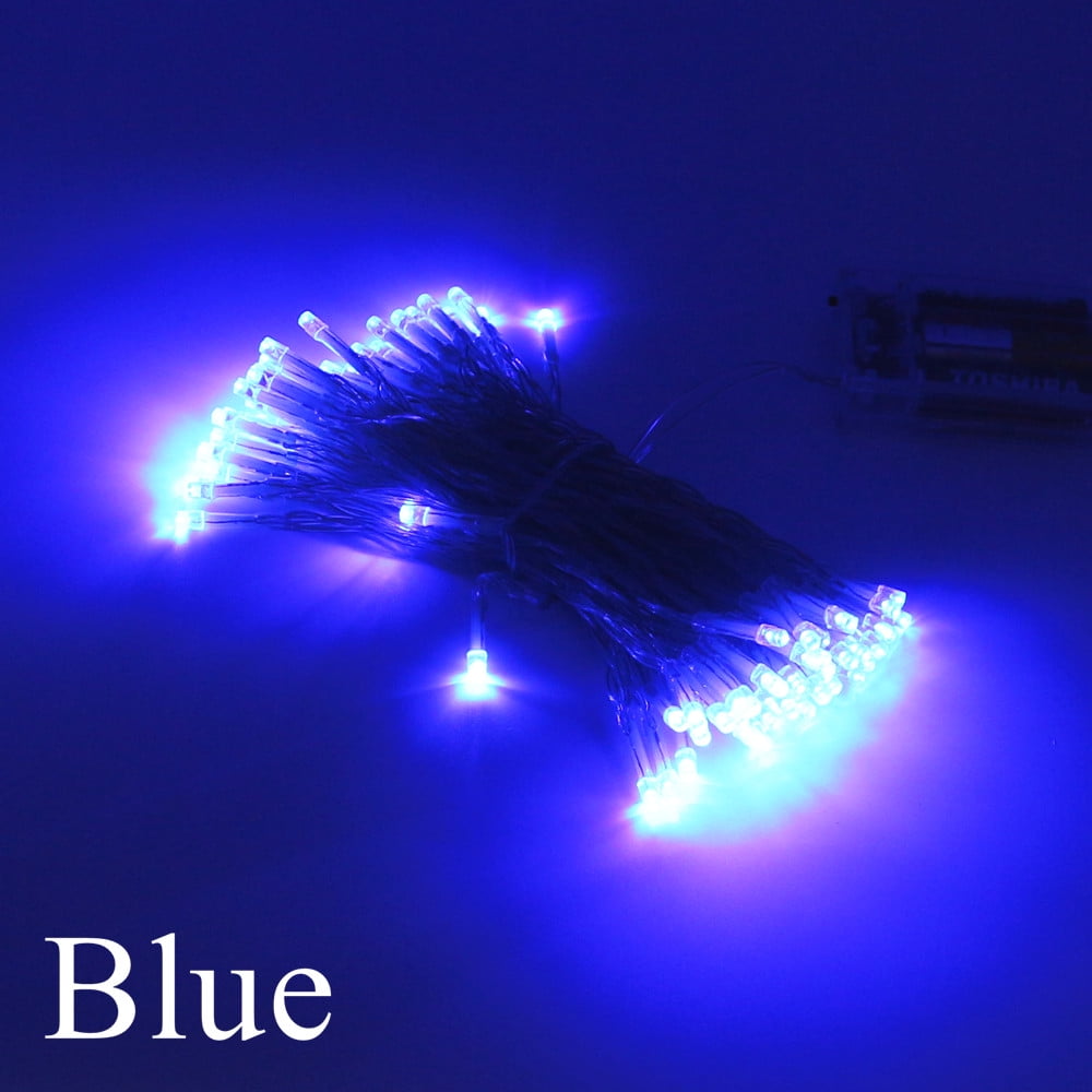 Gostoto 1-5M 10-100LED Christmas String Lights,Battery Operated LED Fairy Lights For Holiday ...