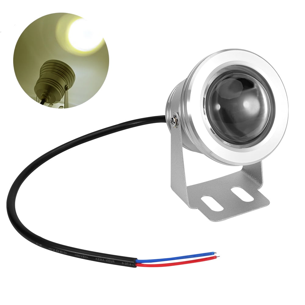 Gostoto 12V RGB LED Underwater Spotlight Waterproof Outdoor Light ...