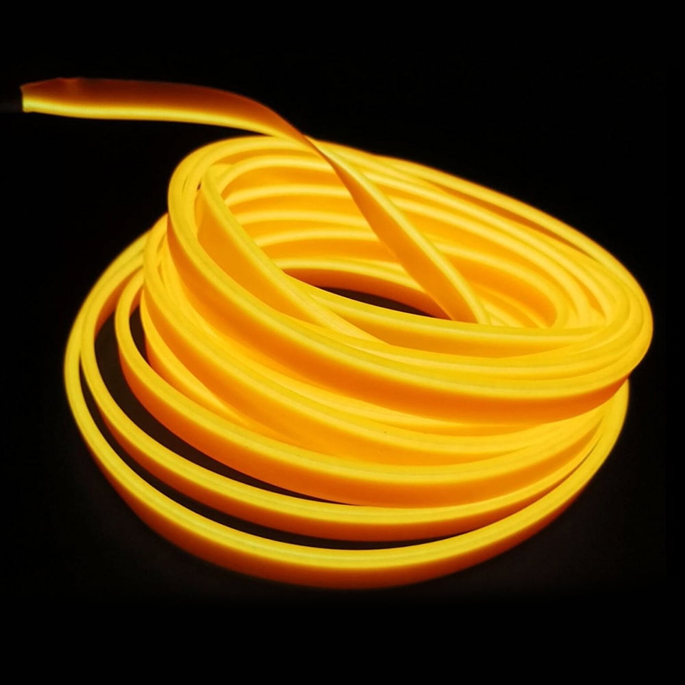 Gostoto 2/3/5M 12V EL Car Interior Light LED Glowing Electroluminescent ...