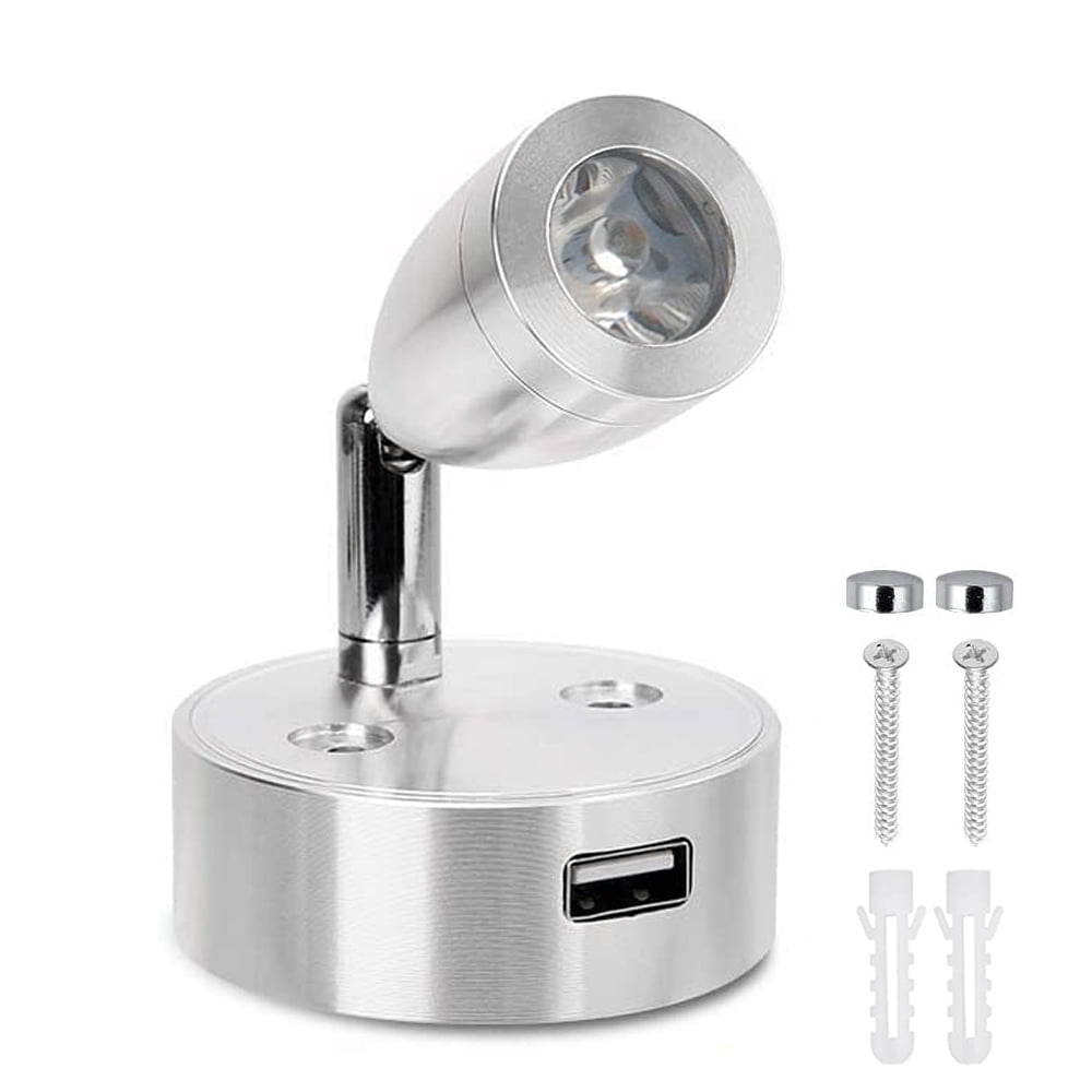 Gostoto 360 ° Adjustable 12-24V LED Spotlight Reading Light RV Interior ...