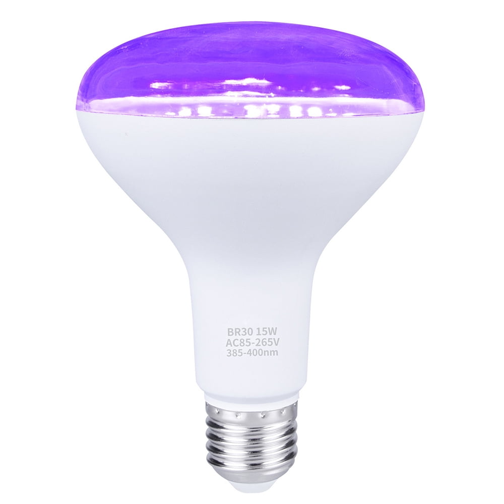 Gostoto 385-400nm 15W Black Light Bulb UV LED Blacklight Bulbs for Glow ...