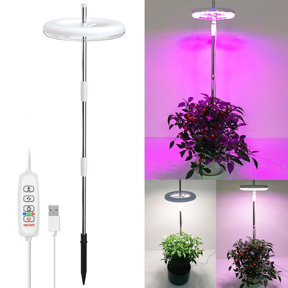 Gostoto 72 LEDs Full Spectrum 360° Light Range Ring Light Head Grow ...