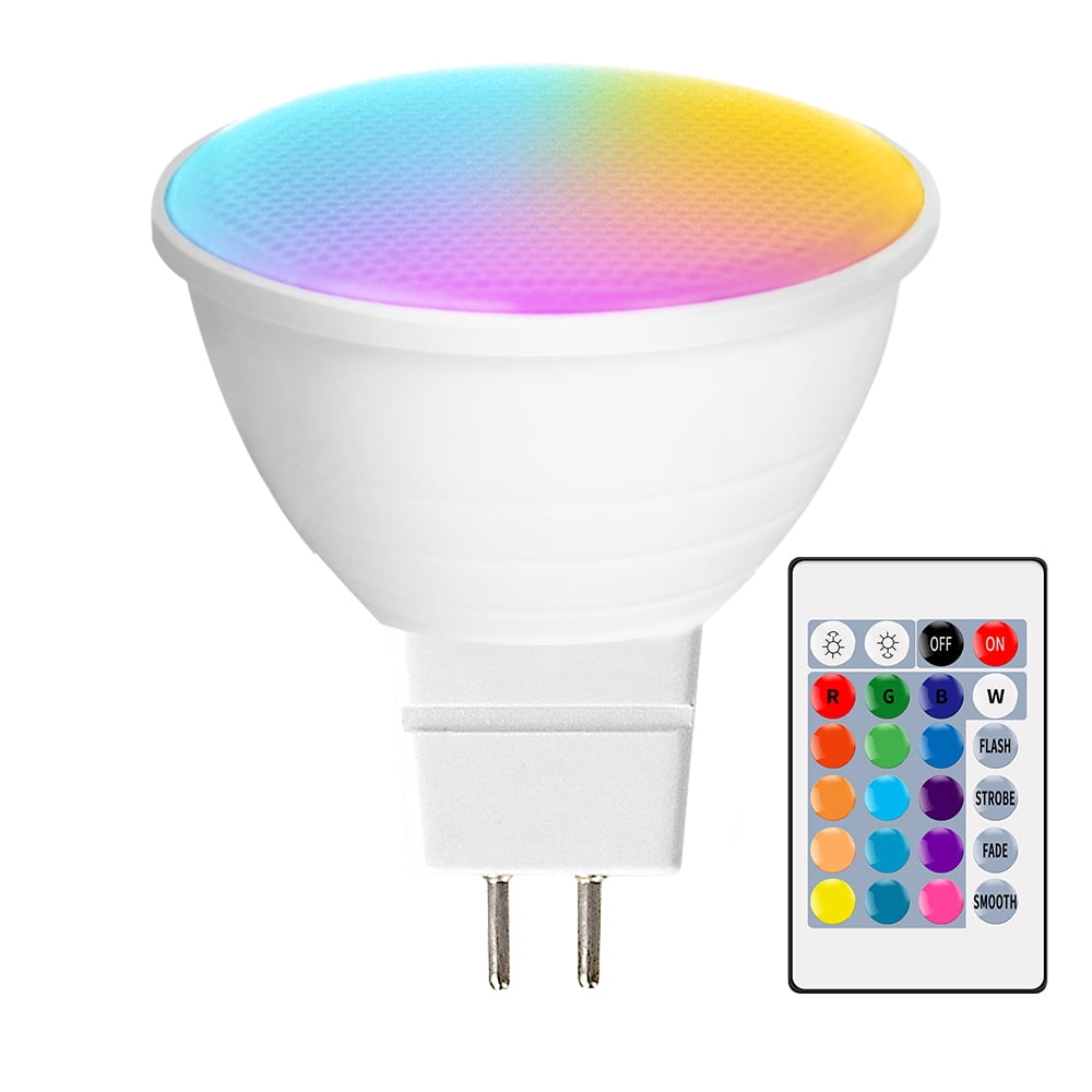 Gostoto E14 E26/E27 GU10 MR16 LED Light Bulbs Remote Control Colour ...