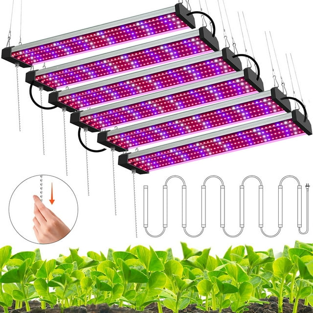 Gostoto LED Grow Light Bars Full Spectrum LED Plant Growing Lamp with ...
