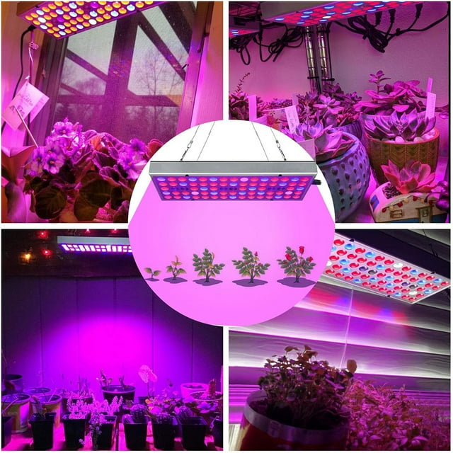 Gostoto LED Grow Light for Indoor Plants 25W 45W LED Grow Lamp with IR ...