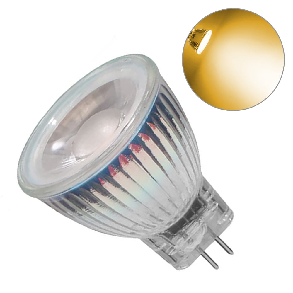 Gostoto MR11 LED Spotlight Light Bulbs 50 Watt Equivalent 5W Full Glass ...