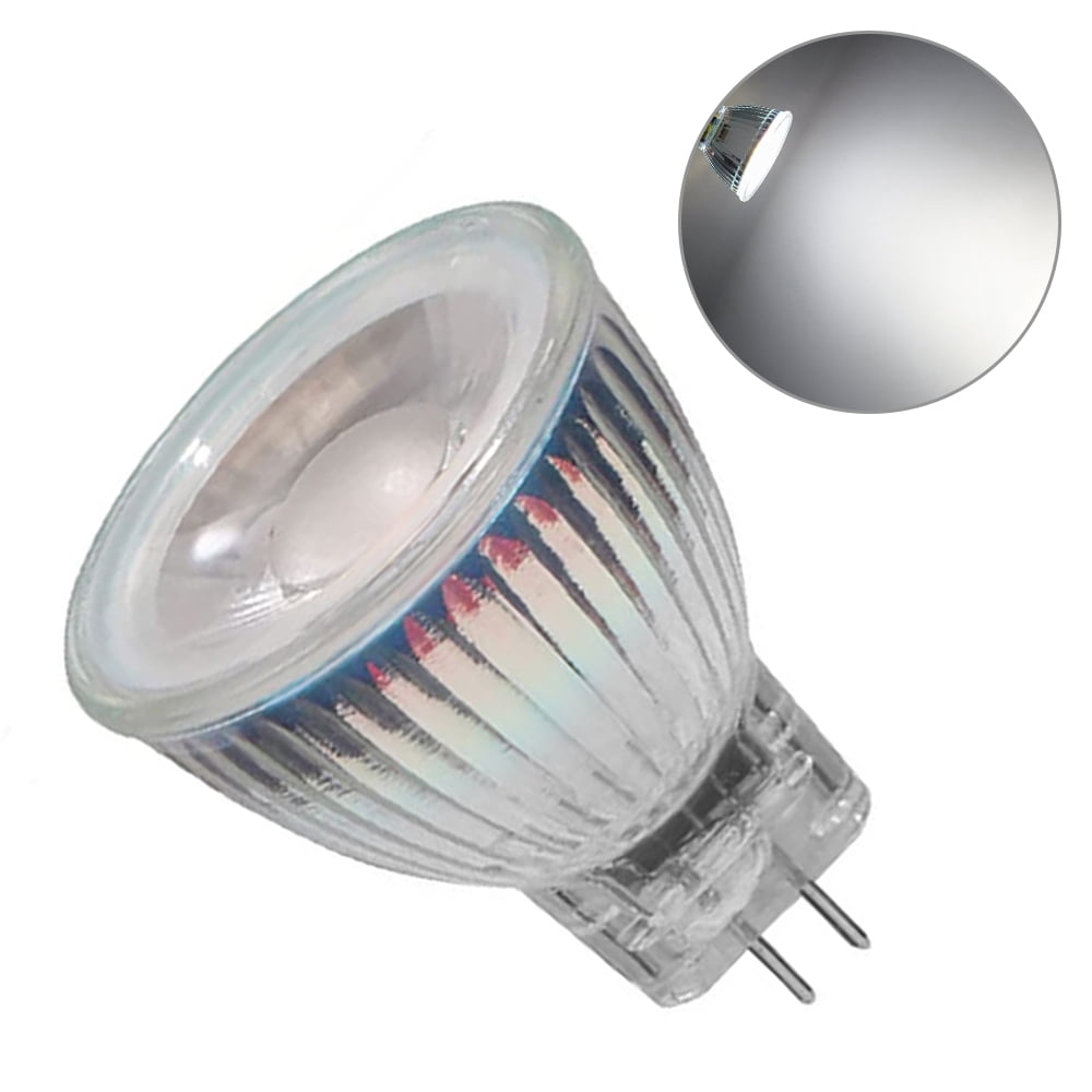 Gostoto MR11 LED Spotlight Light Bulbs 50 Watt Equivalent 5W Full Glass ...