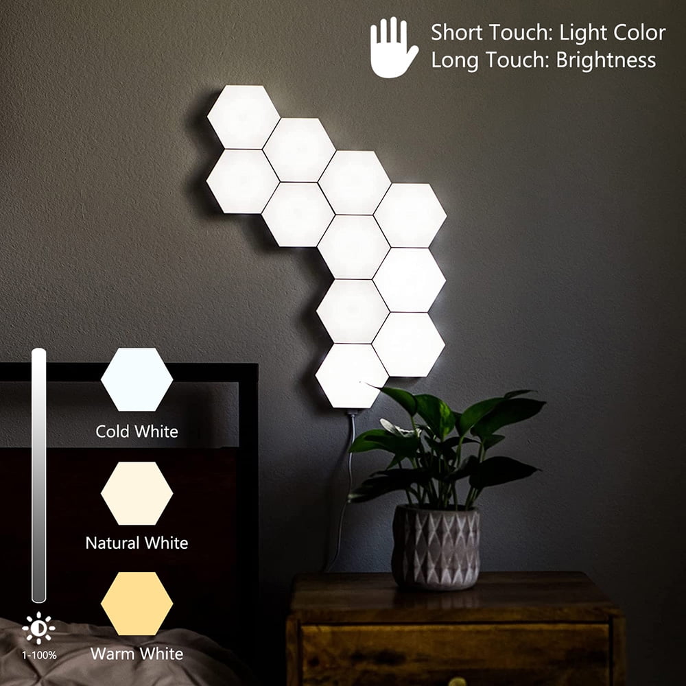Gostoto Touch Sensitive Geometric Wall Light Panels DIY Modular ...