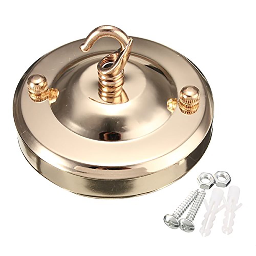 Gostoto Vintage Ceiling Hook Plate Holder, Pendant Lamp Holder, Roof ...