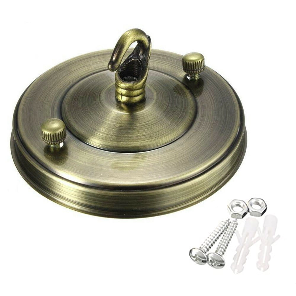 Gostoto Vintage Ceiling Hook Plate Holder, Pendant Lamp Holder, Roof ...