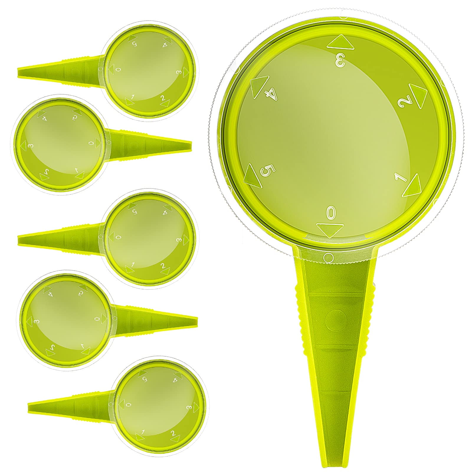 Gostur Sowing Seed Dispenser Hand Tool, 6 Pack Handheld Garden Seeder ...