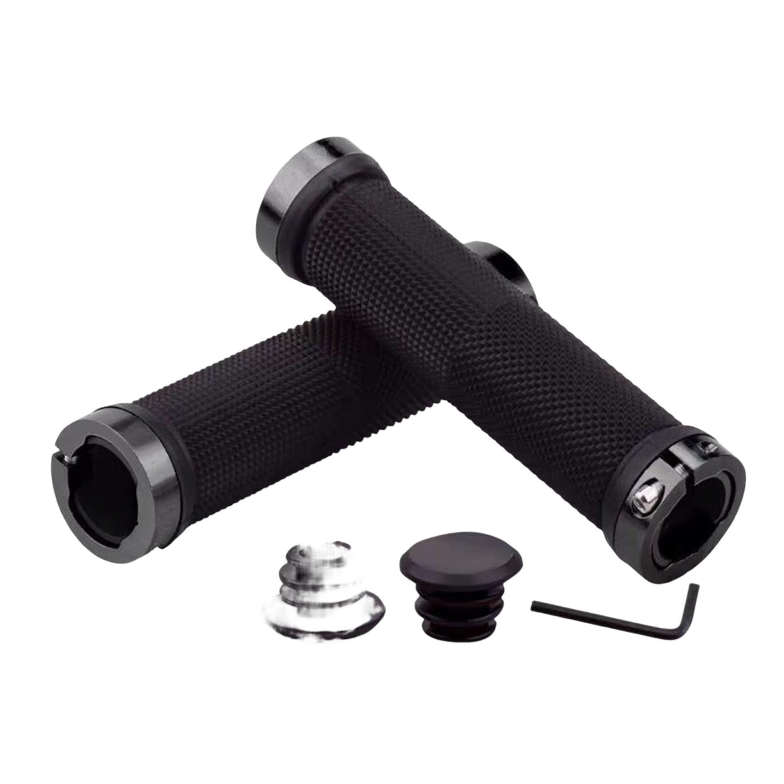 Gosuguu Bike Handlebar Grips, Ergonomic Soft Rubber Non Slip Grips for ...