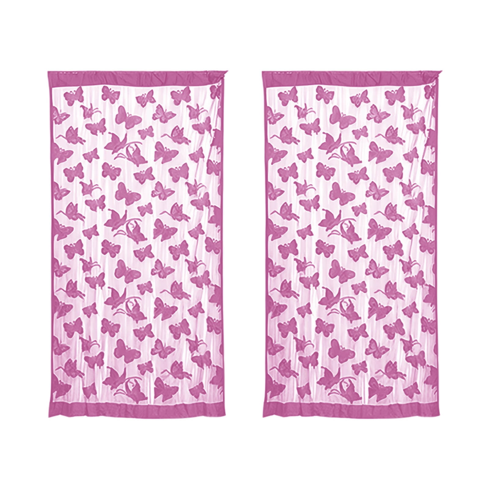 Gosuguu Deals of The Day Clearance! 2PC Multi-Color Thread Curtain ...