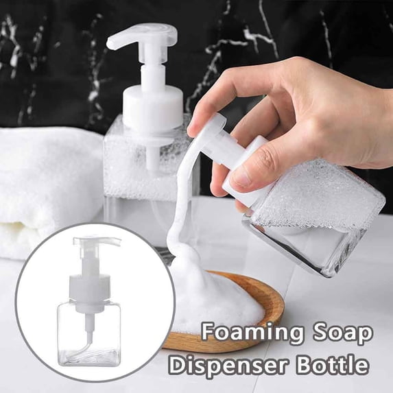 Gosuguu Foaming Soap Dispenser Bottle with Locking Pump for Liquid Hand ...