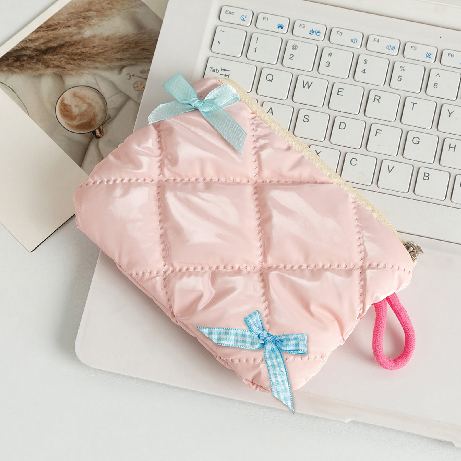 Gosuguu Small Waterproof Cosmetic Bag for Women - Lightweight Portable ...