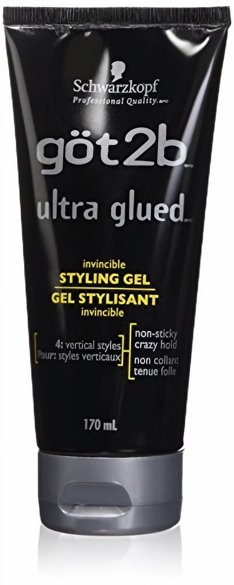 got2b Glued Ultra Styling Gel 6 Ounce (Pack of 5) - Walmart.com