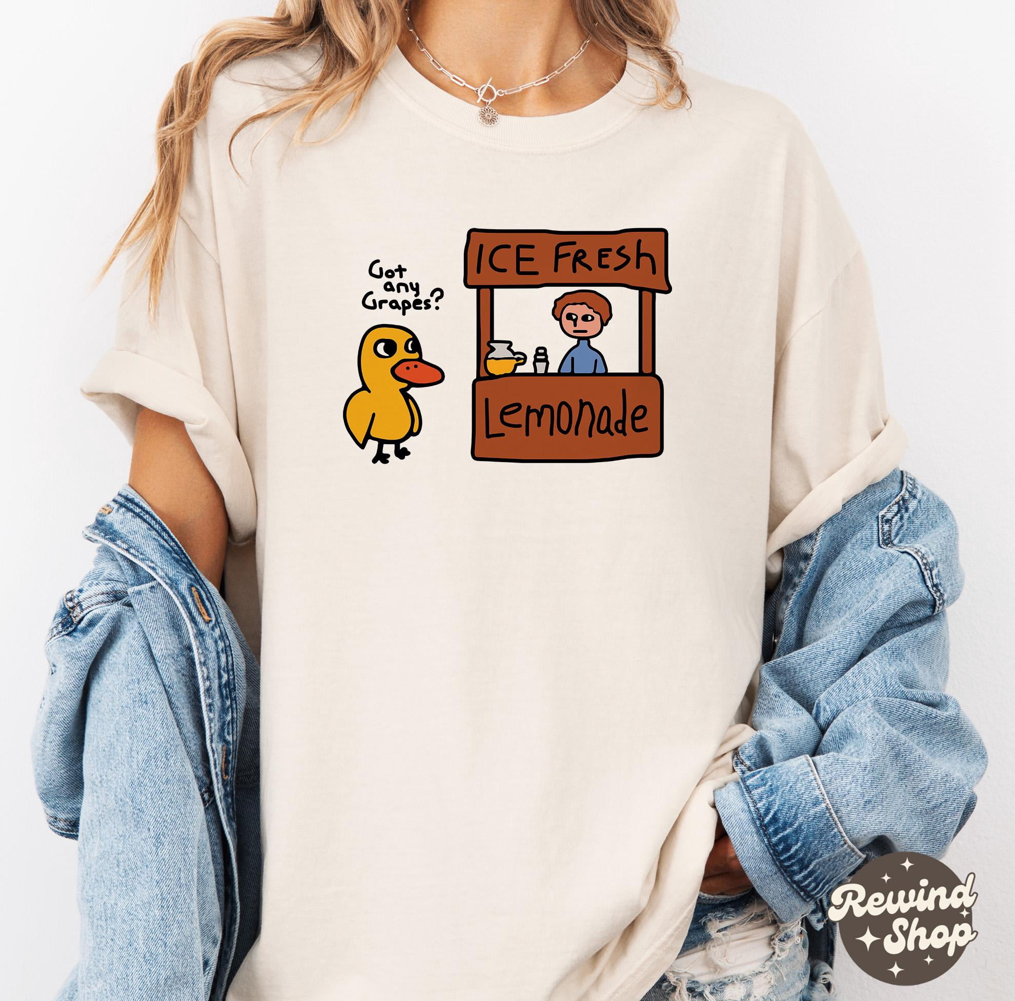 Got Any Grapes T-shirt, Funny Millennial 90s T-Shirts, The Duck Song ...