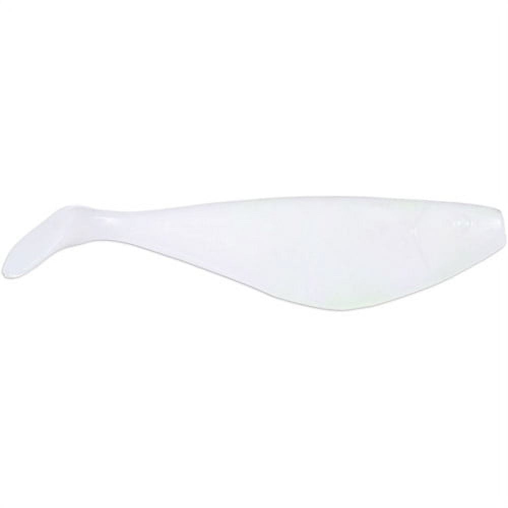 Got-Cha Fishing Lure H9SA25-1 Shad Body 9" White 25 Per Pack - Walmart.com