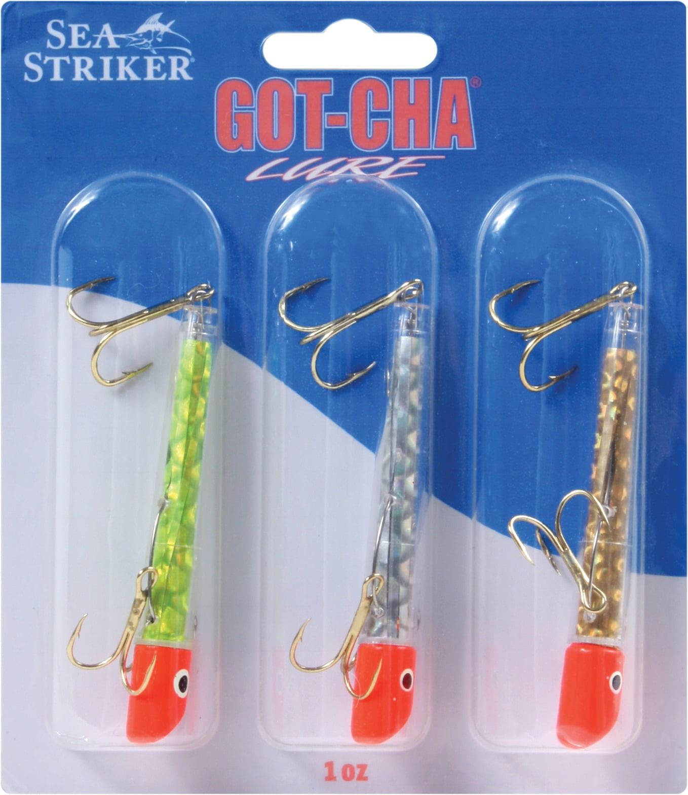 Got-Cha G151-3PK Mylar 3PK G151GH-SS, Fishing Jigs - Walmart.com