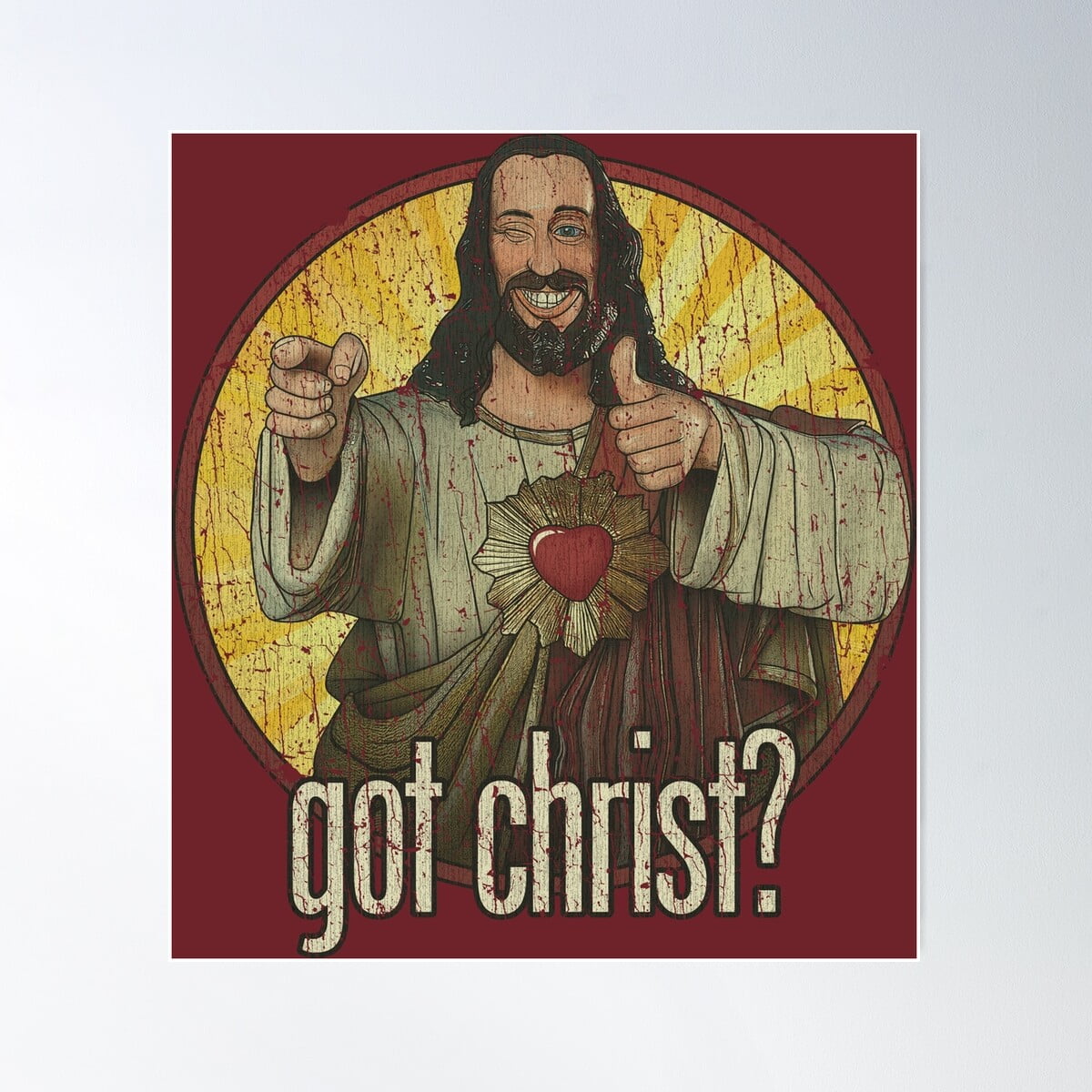 Got Christ? 2006 Poster Wall Art, Modern Wall Decor For Living Room ...