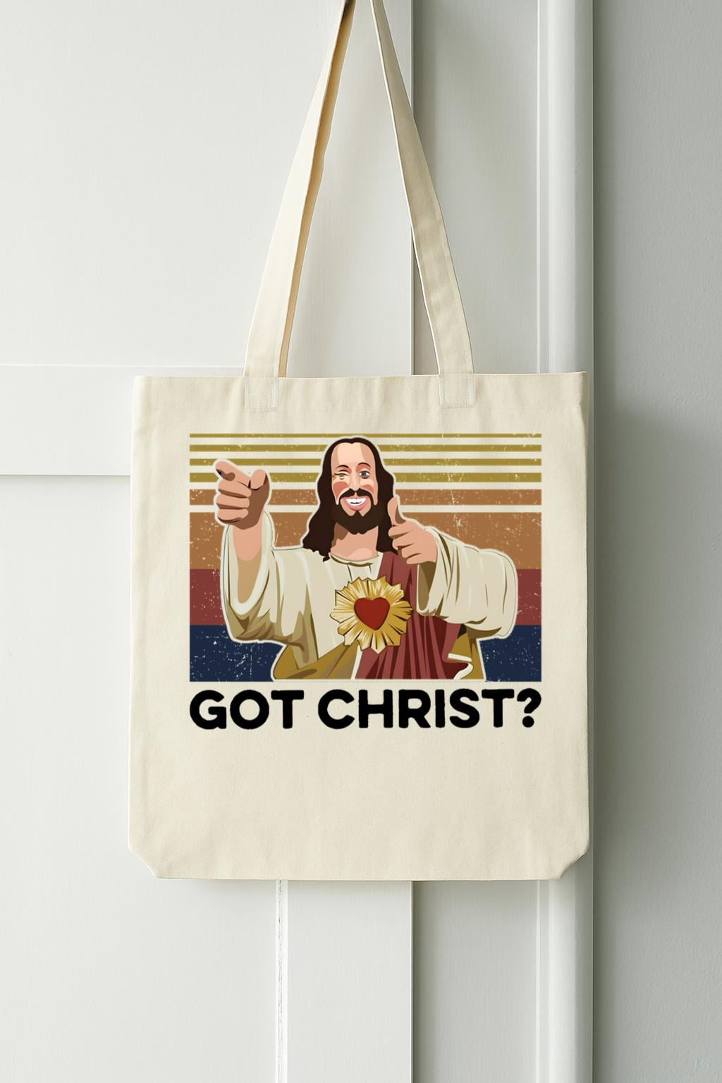 Got Christ Jesus Buddy Christ Vintage Tote Bag, Jesus Lover Bag, Jesus ...