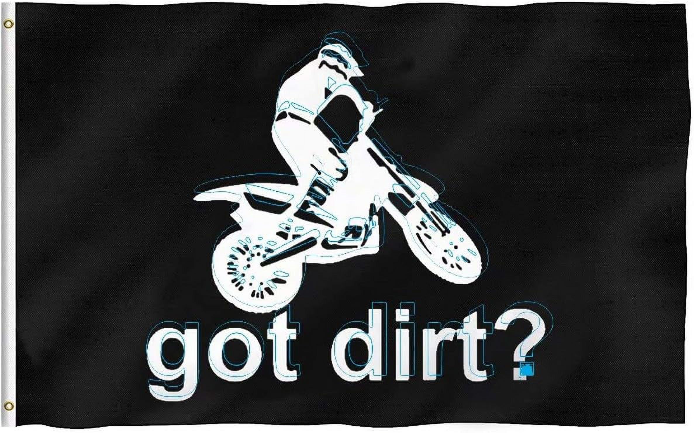 Got Dirt Bike Motorcycle Motocross Racing Flag Deluxe Indoor Outdoor ...