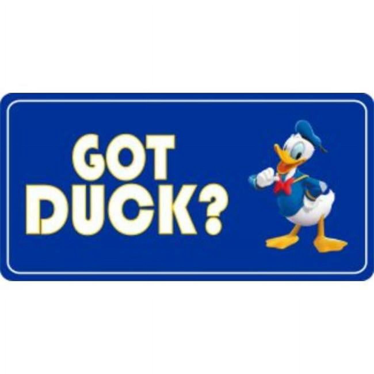 Got Duck? Donald Duck Photo License Plate - Walmart.com