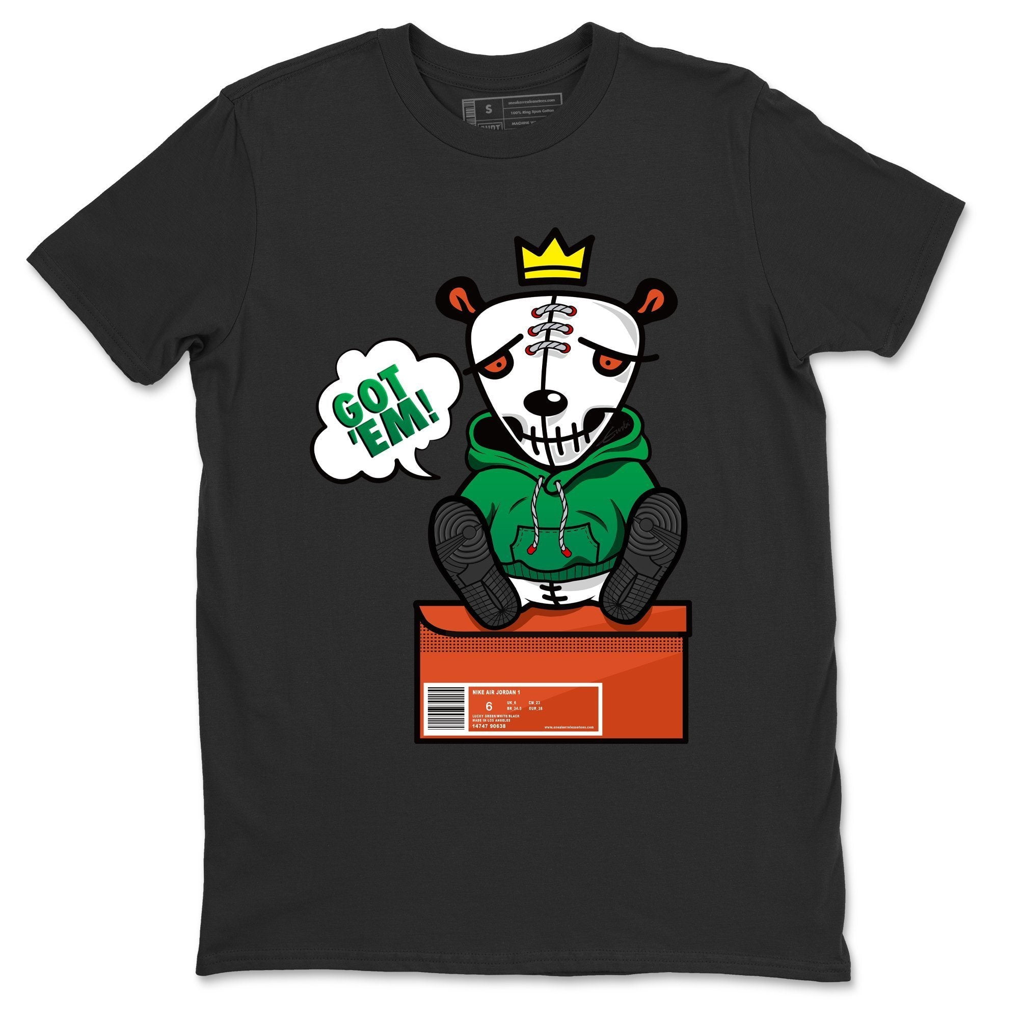 Got Em T-Shirt Jordan 1 Lucky Green Match Outfits - AJ1 Shoe Matching ...