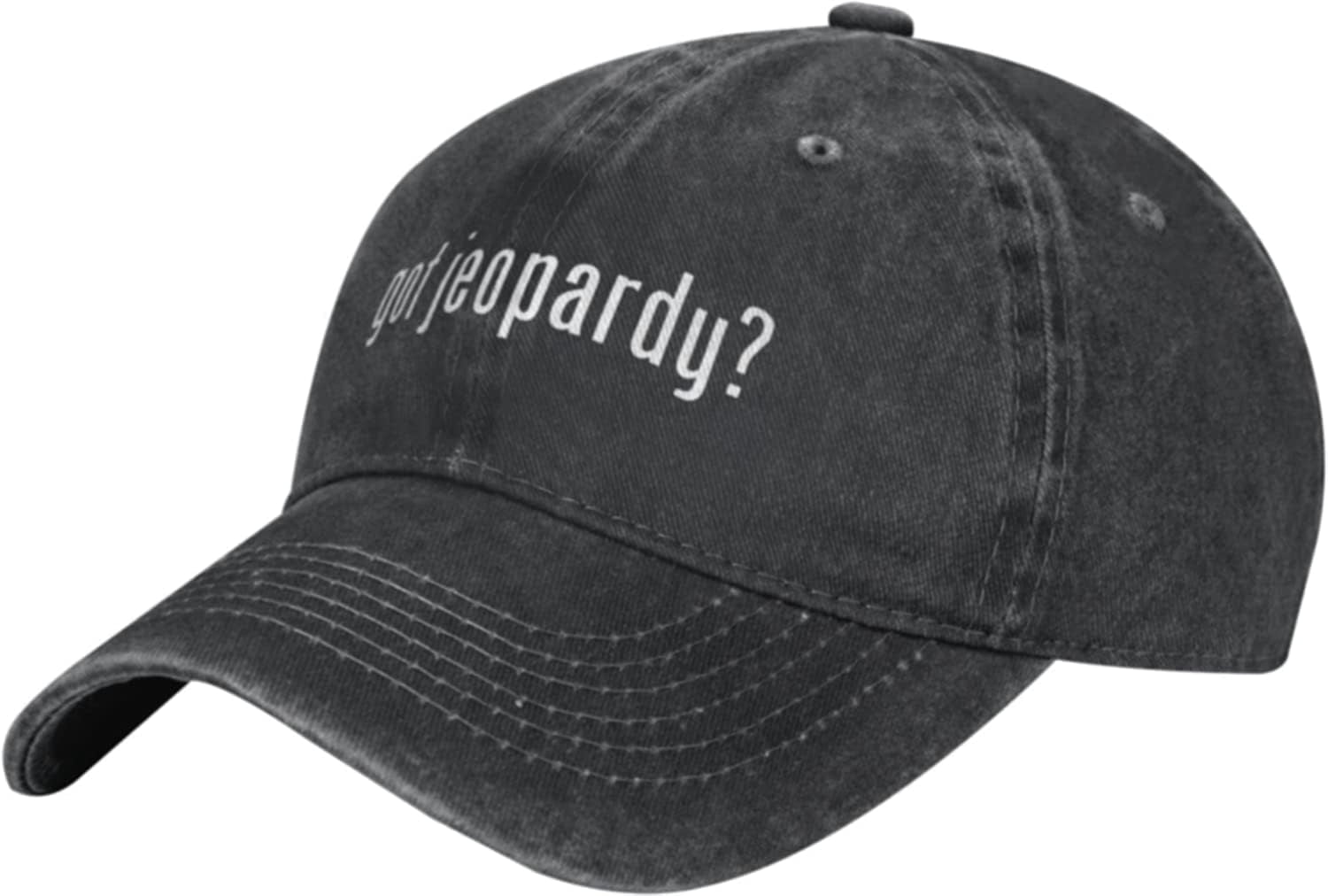 Got Jeopardy ï¼Ÿ Denim Baseball Cap Hat Adjustable Cowboy Hat - Walmart.com