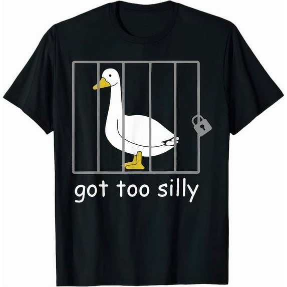 Got Too Silly Duck Shirt, Silly Goose Tee, Cute Duck Lover Gift Men ...