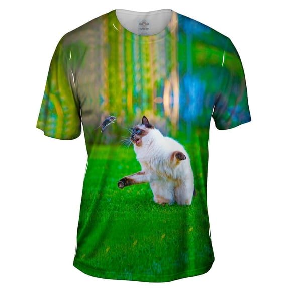 Got You Now Cat And Mouse Mens T-Shirt All Over Print - Walmart.com