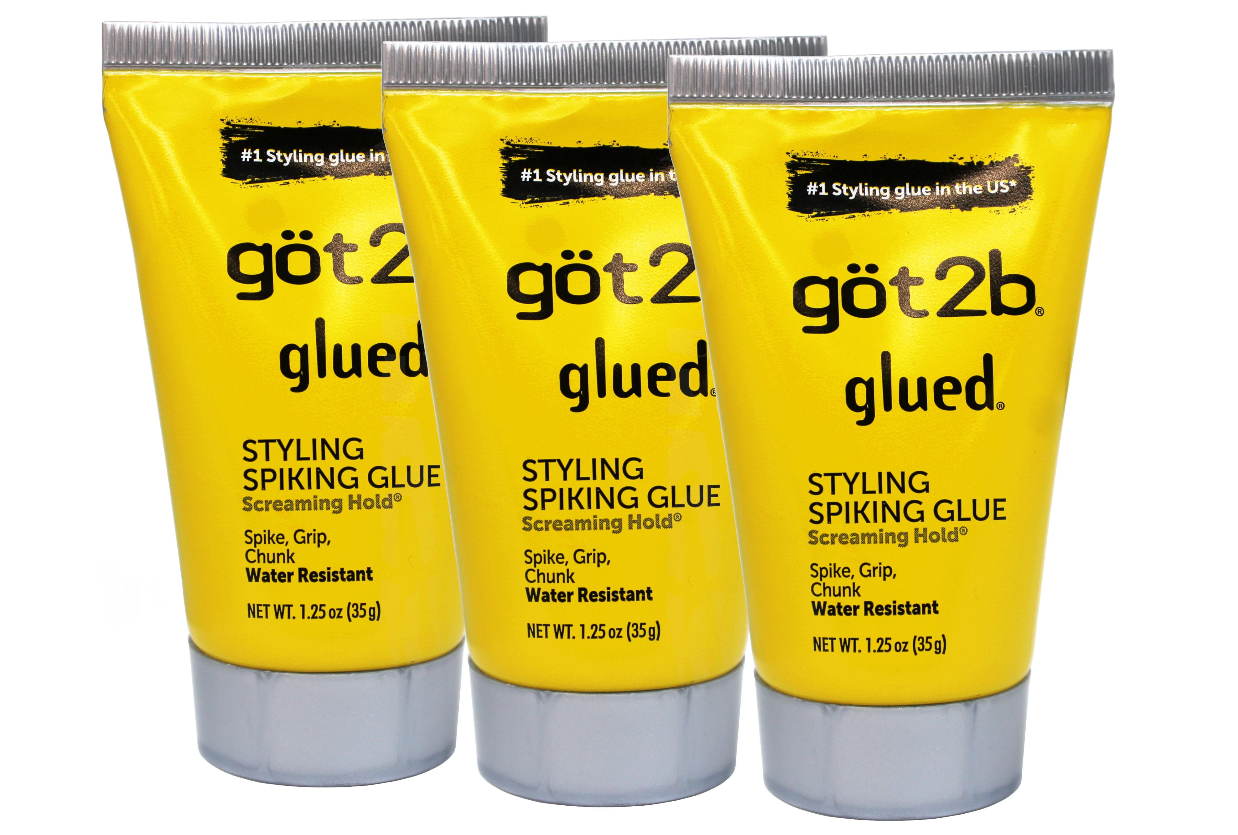 Got2b Glued Styling Spiking Glue, Screaming Hold, Spike, Grip, Chunk ...