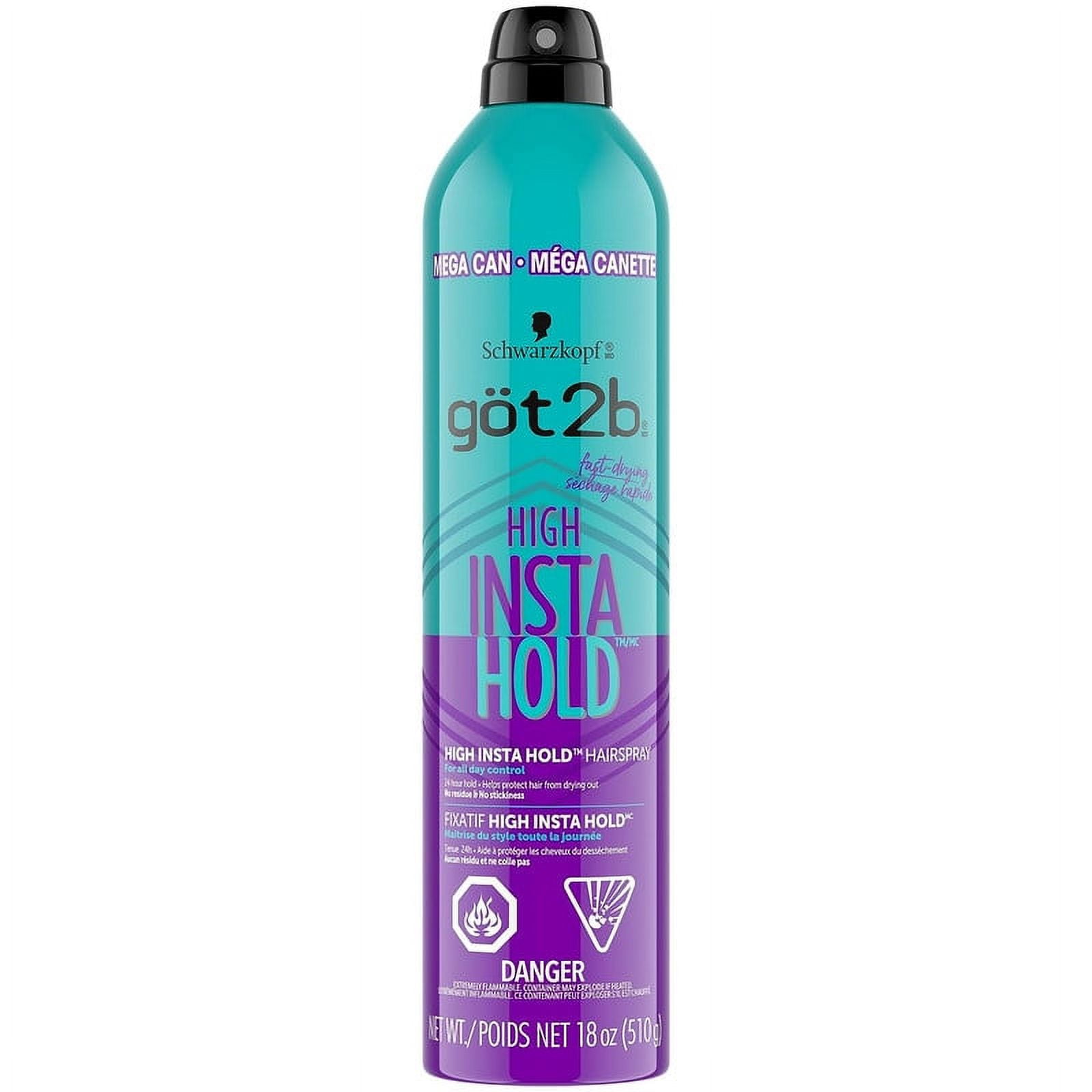 Got2b High Hold Hair Spray Mega Can - 18 oz - Walmart.com