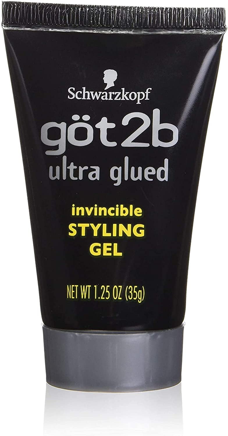 Got2b Ultra Glued Invincible Styling Hair Gel, 1.25 Oz. - Walmart.com