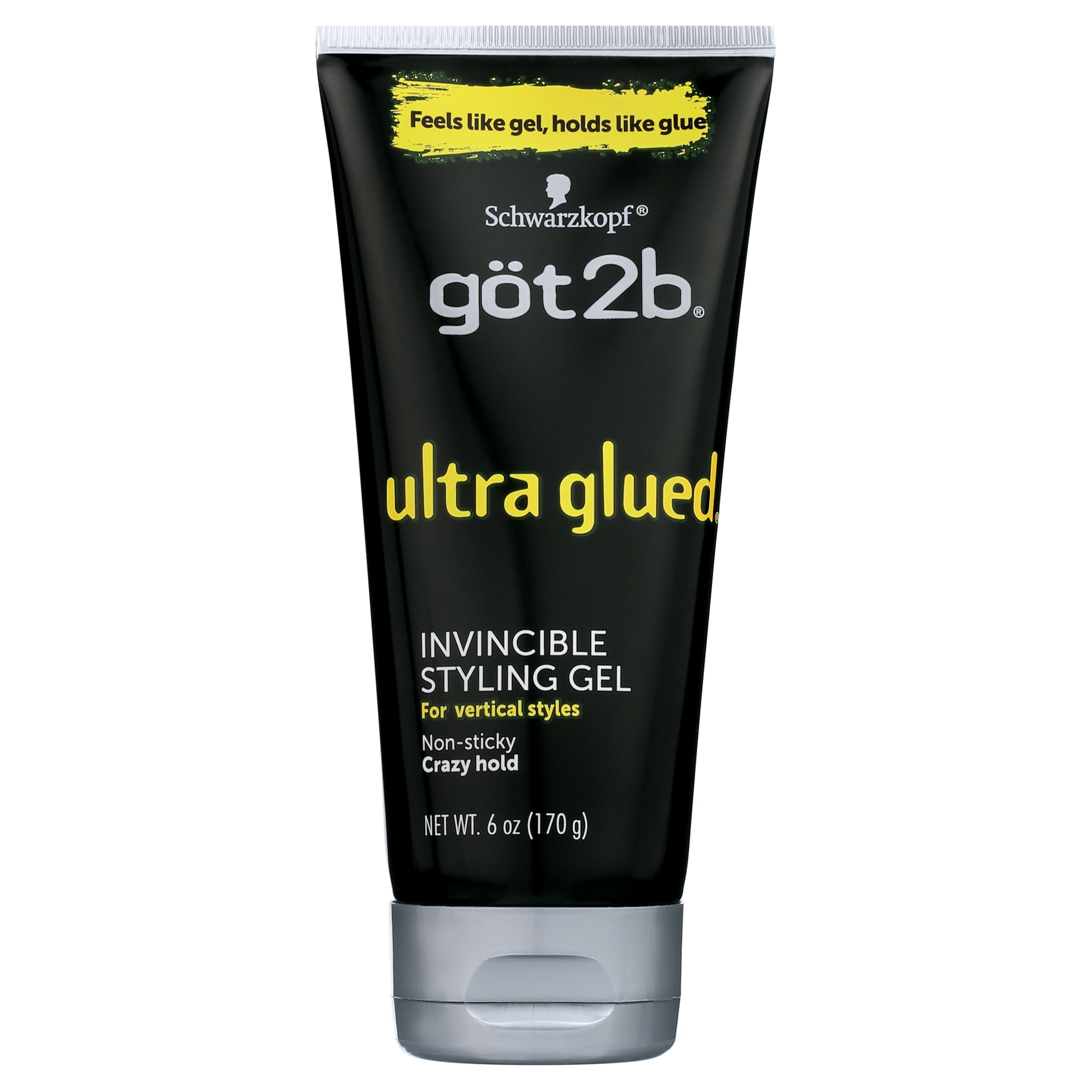 Got2b Ultra Glued Invincible Styling Hair Gel, 6 oz - Walmart.com
