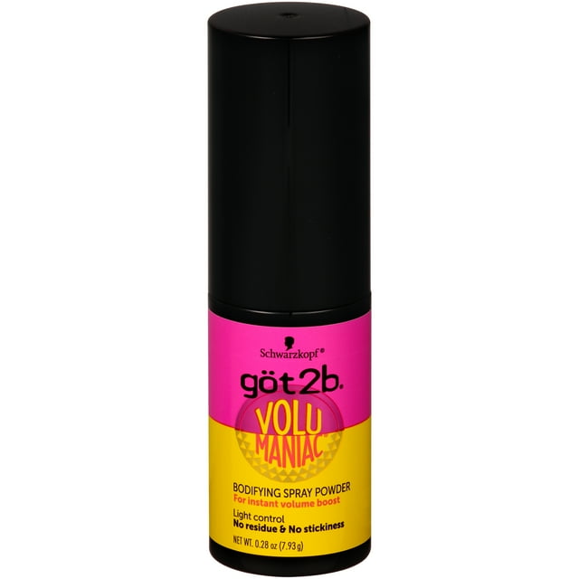 Got2b Volumaniac Bodifying Hair Spray Powder for Instant Volume Boost ...