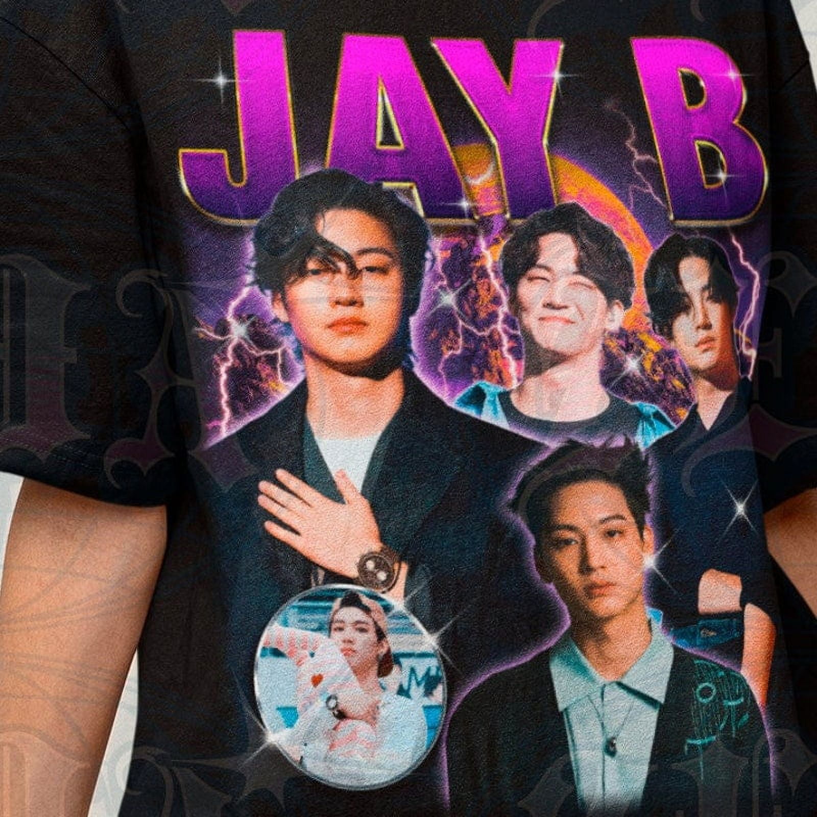 Got7 Jay B Retro Bootleg T-shirt - Got7 Kpop Tee - Kpop Merch - Kpop ...