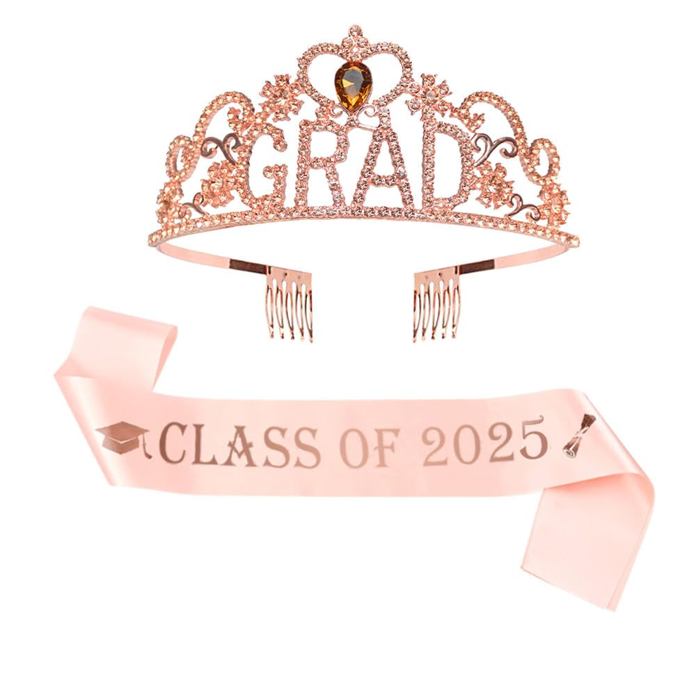 GotGala 2025 Graduation Party Supplies Rose Gold H2FSDGraduation Grad ...