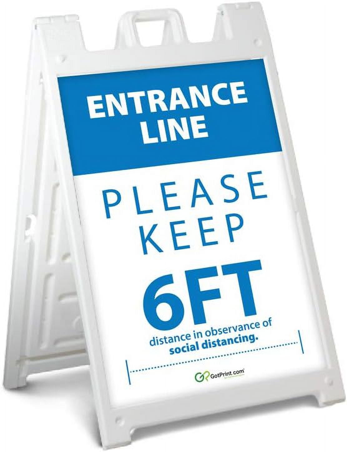 GotPrint A-Frames Sign | 24"x36" Signicade Outdoor Sandwich Board ...