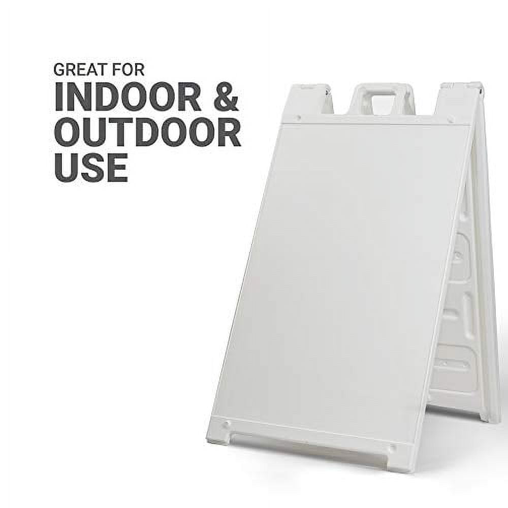 GotPrint Now Open A Frame Sign | 24" x 36" Inch Folding Sandwich Board ...