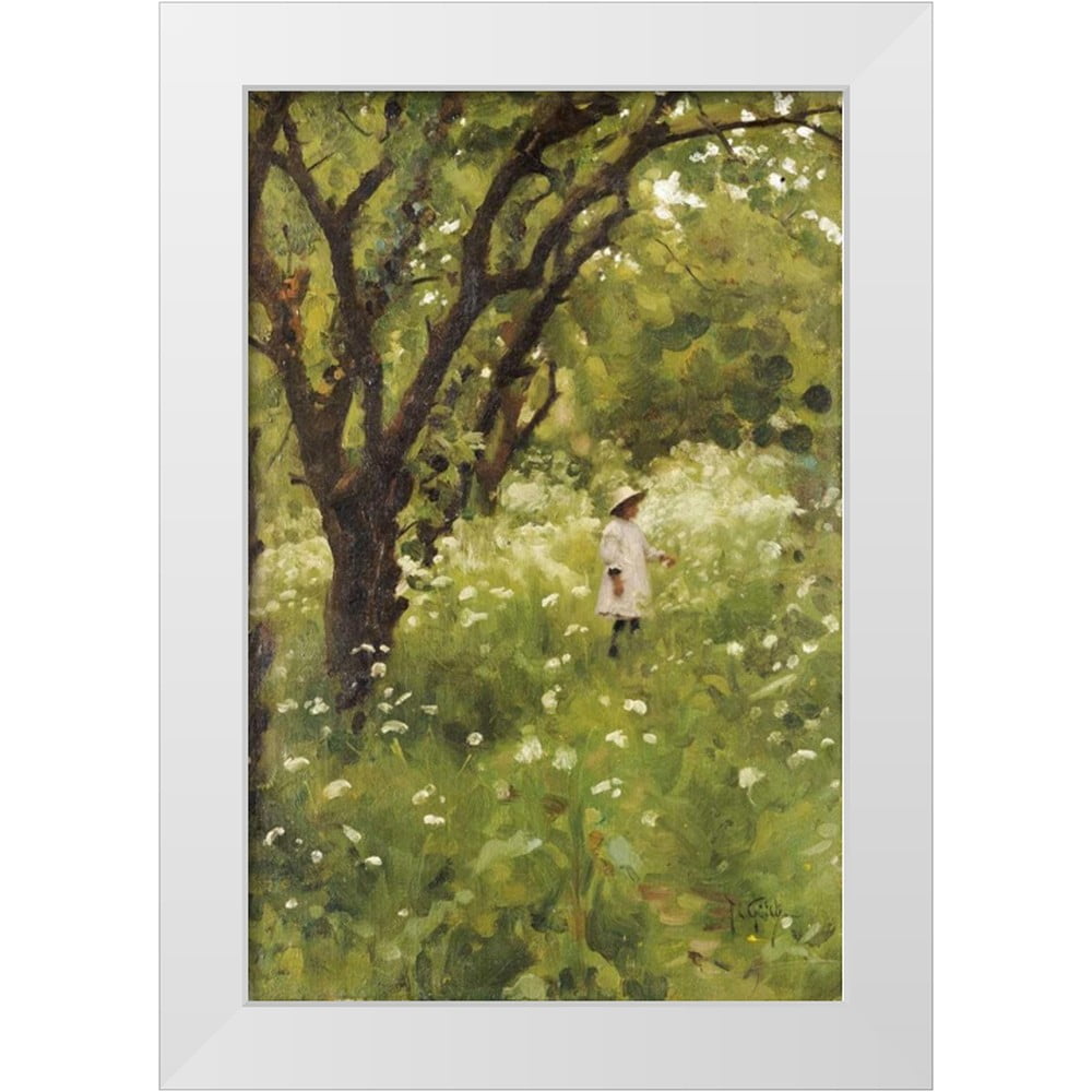 Gotch, Thomas Cooper 22x32 White Modern Wood Framed Museum Art Print ...