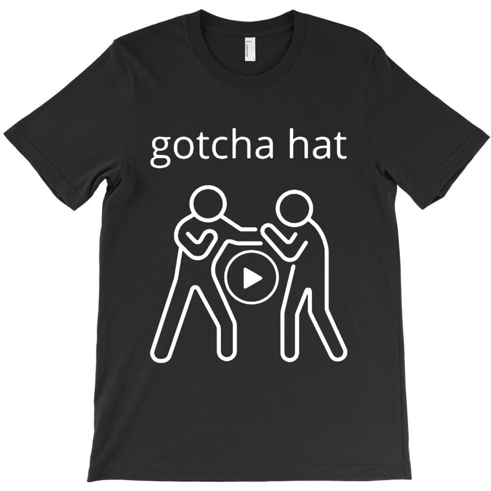 Gotcha Hat Funny Circle Game Hand Sign Meme Joke Prank Graphic Novelty ...